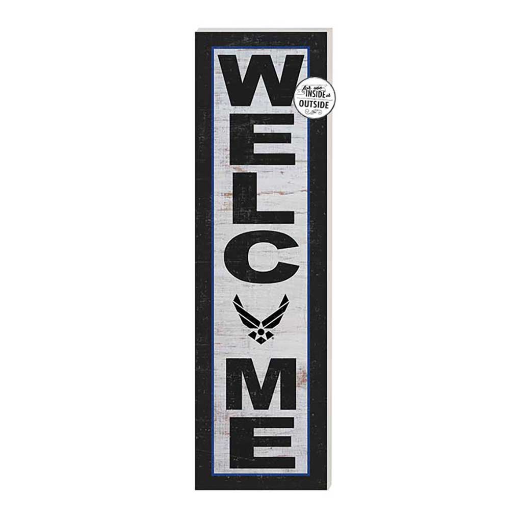 U.S. Air Force Welcome 10 x 35 inch USAF Sign - Made In The USA — 7.62 ...