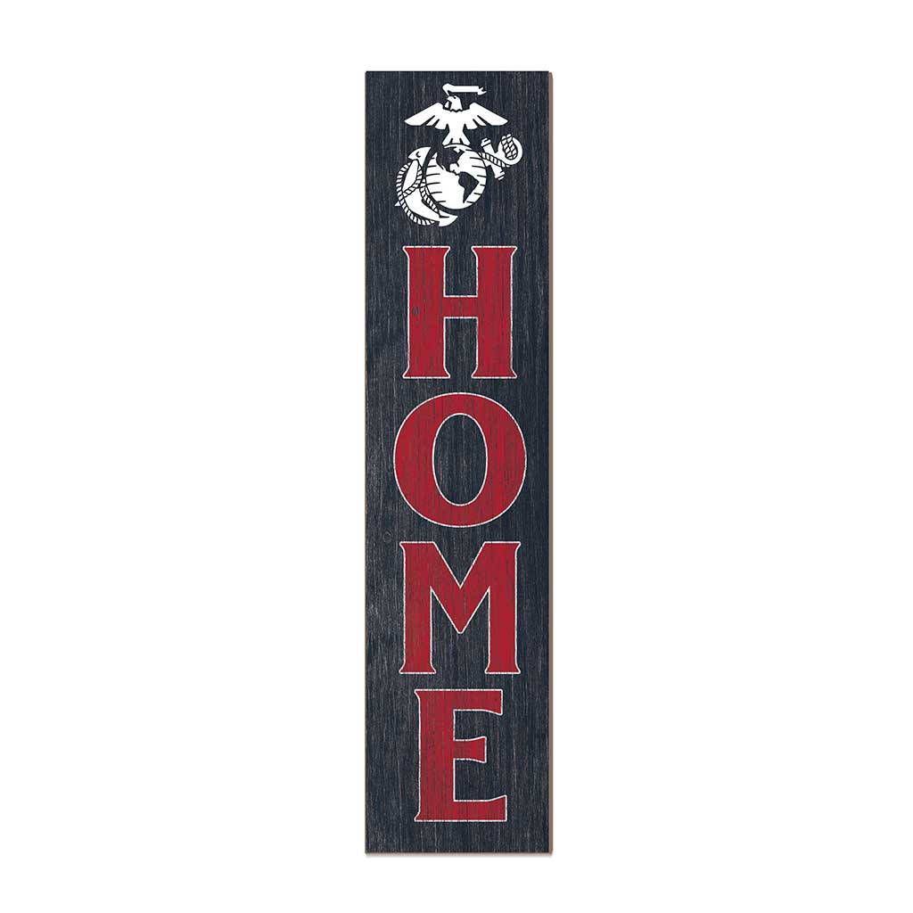 USMC Home 11 x 46 inch Indoor Outdoor Sign — 7.62 Design