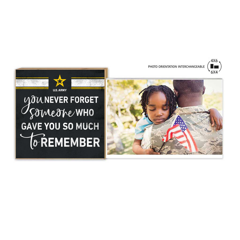 U.S. Army Floating Picture Frame Never Forget — 7.62 Design