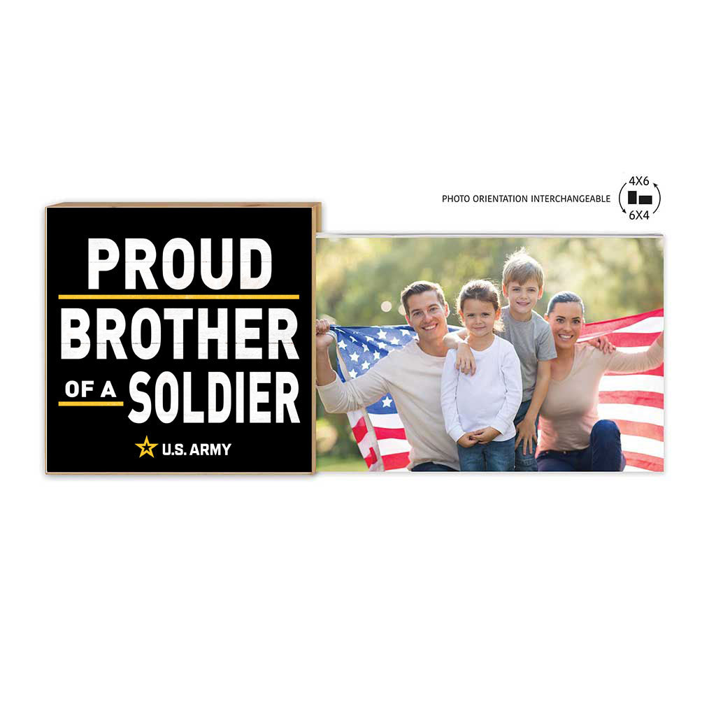 U.S. Army Floating Picture Frame Proud Army Brother — 7.62 Design