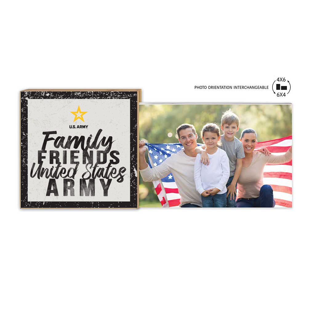 U.S. Army Family Friends Army Floating Picture Frame — 7.62 Design