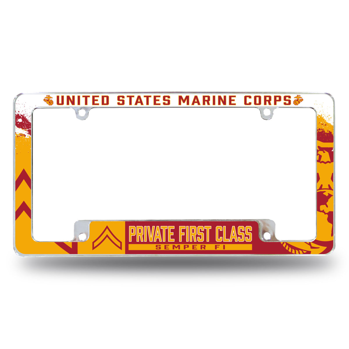 7.62 Design Marine Corps E-2 Private First Class License Plate Frame