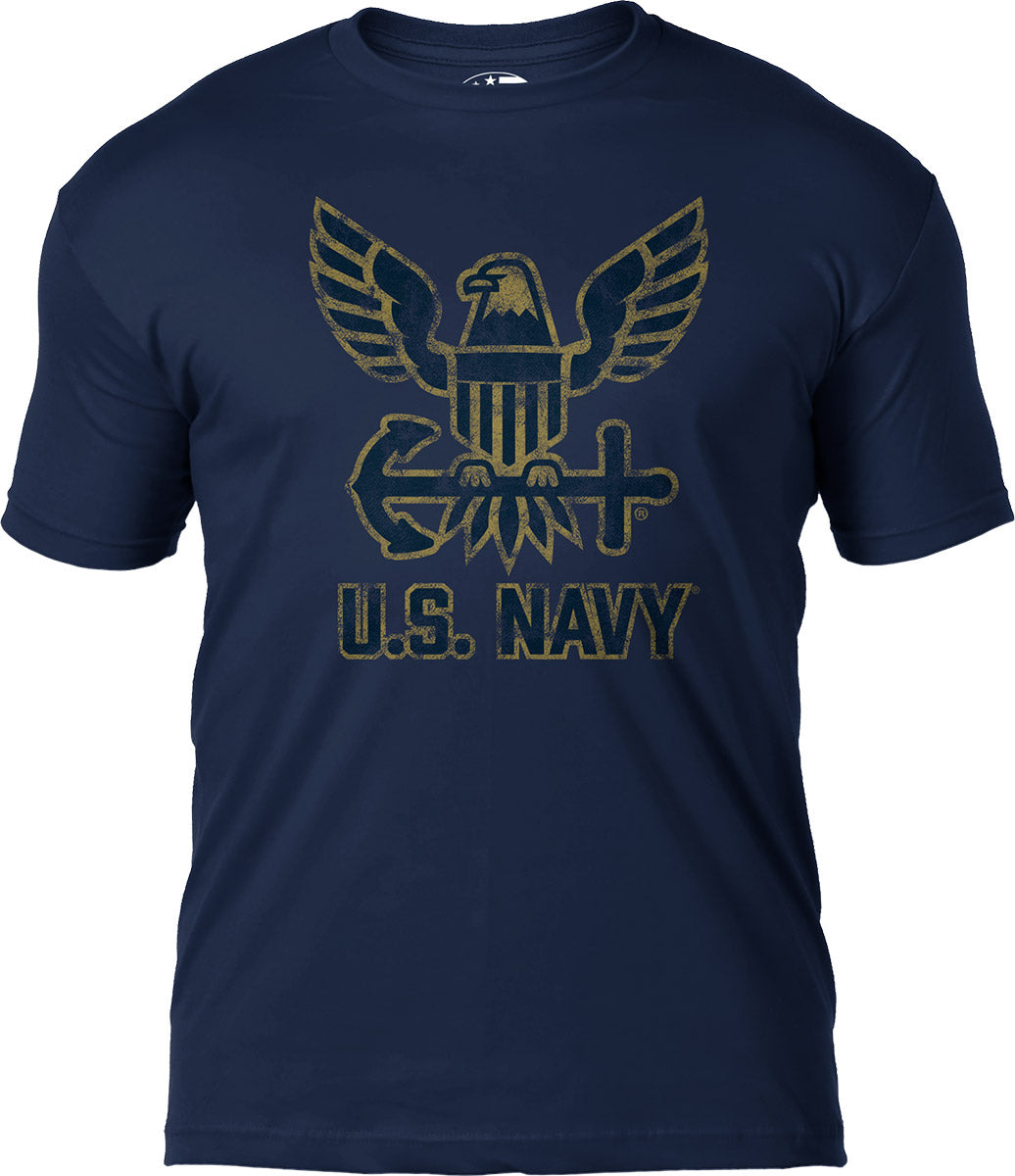 U.S. Navy Logo Men's T-Shirt — 7.62 Design
