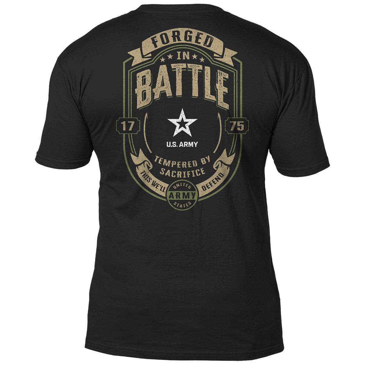 U.S. Army Forged In Battle 7.62 Design Men's T-Shirt