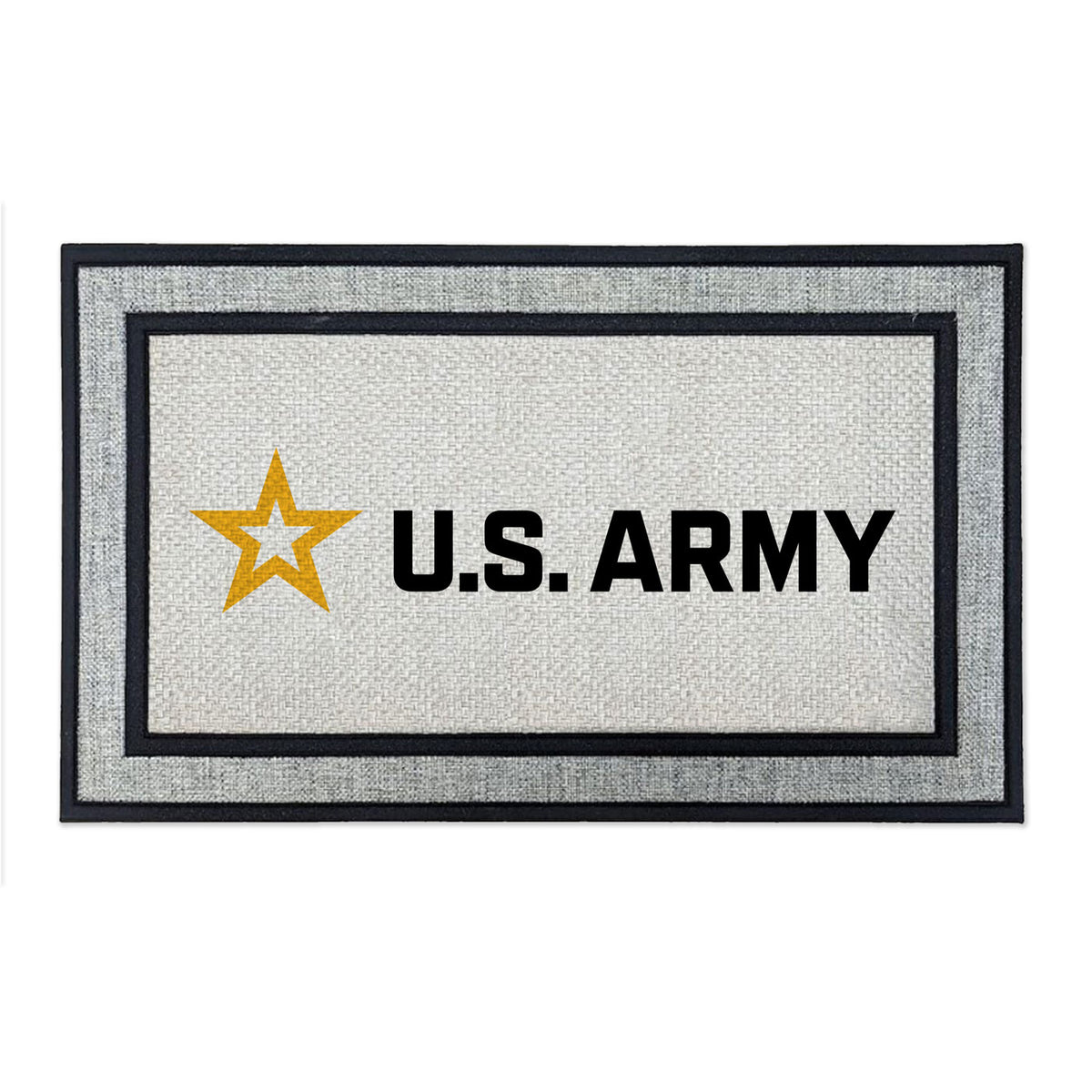 US Army Logo - 18 x 30 inch Color Doormat — 7.62 Design