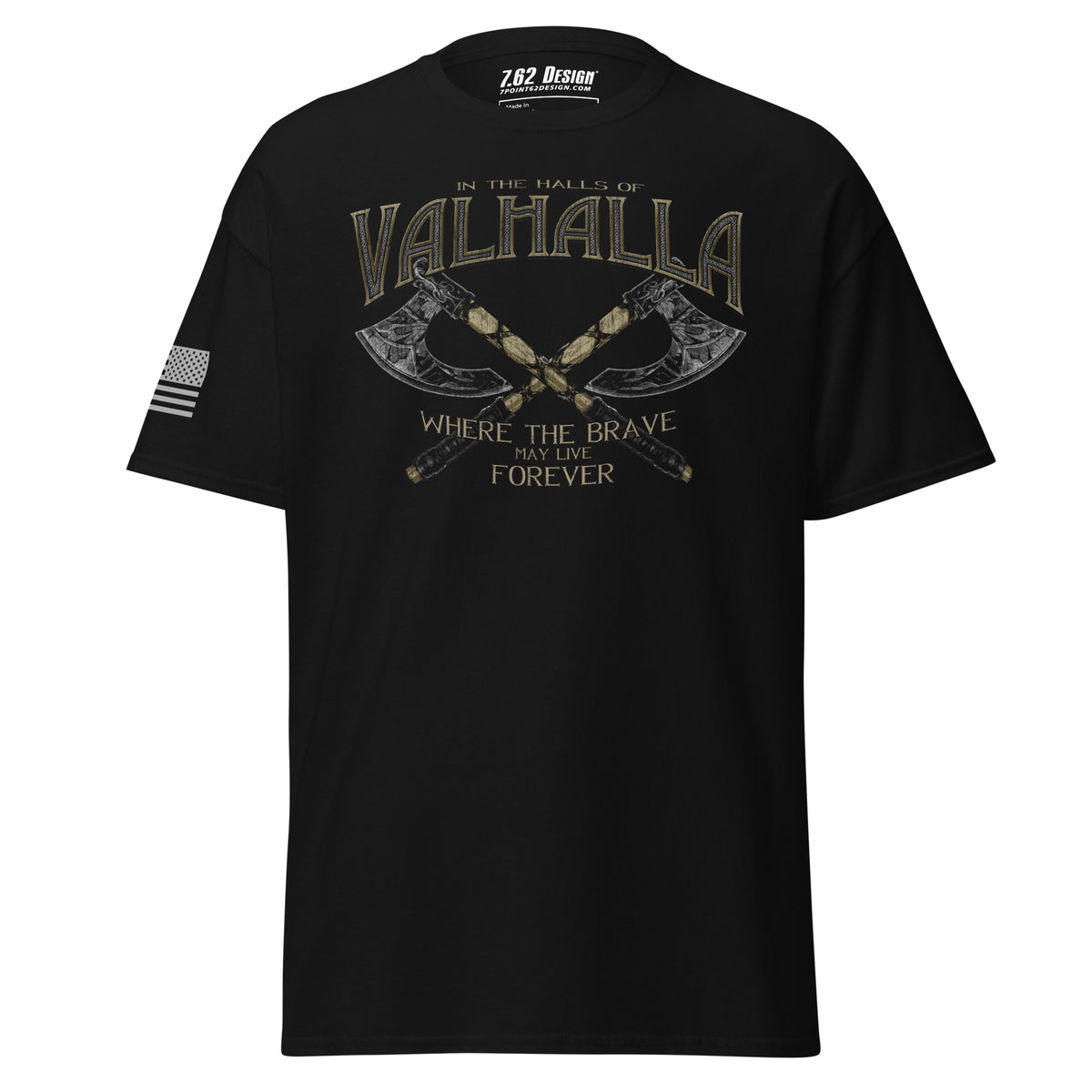 Valhalla Made To Order Men's Tee — 7.62 Design
