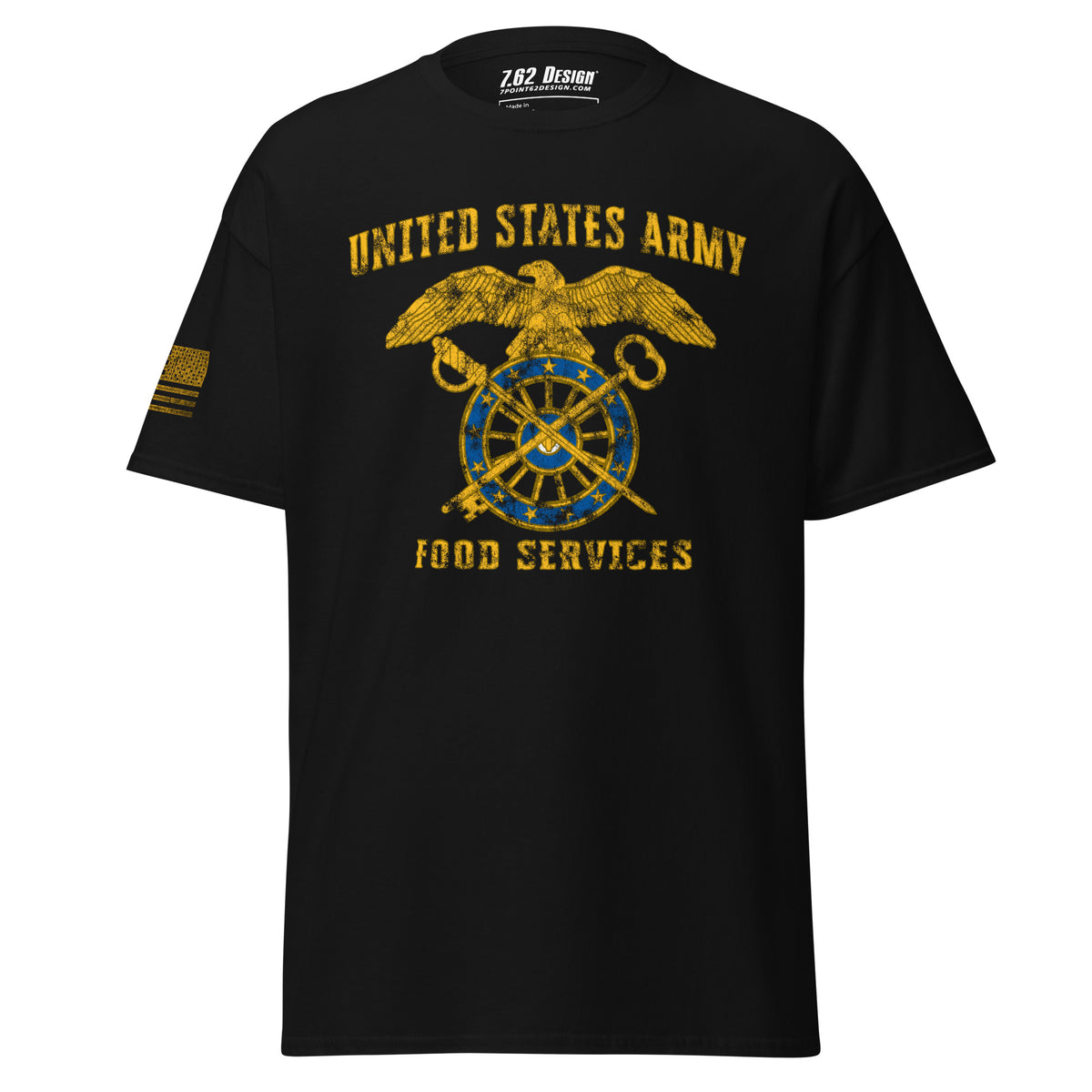 U.S. Army Food Services Men's Tee — 7.62 Design