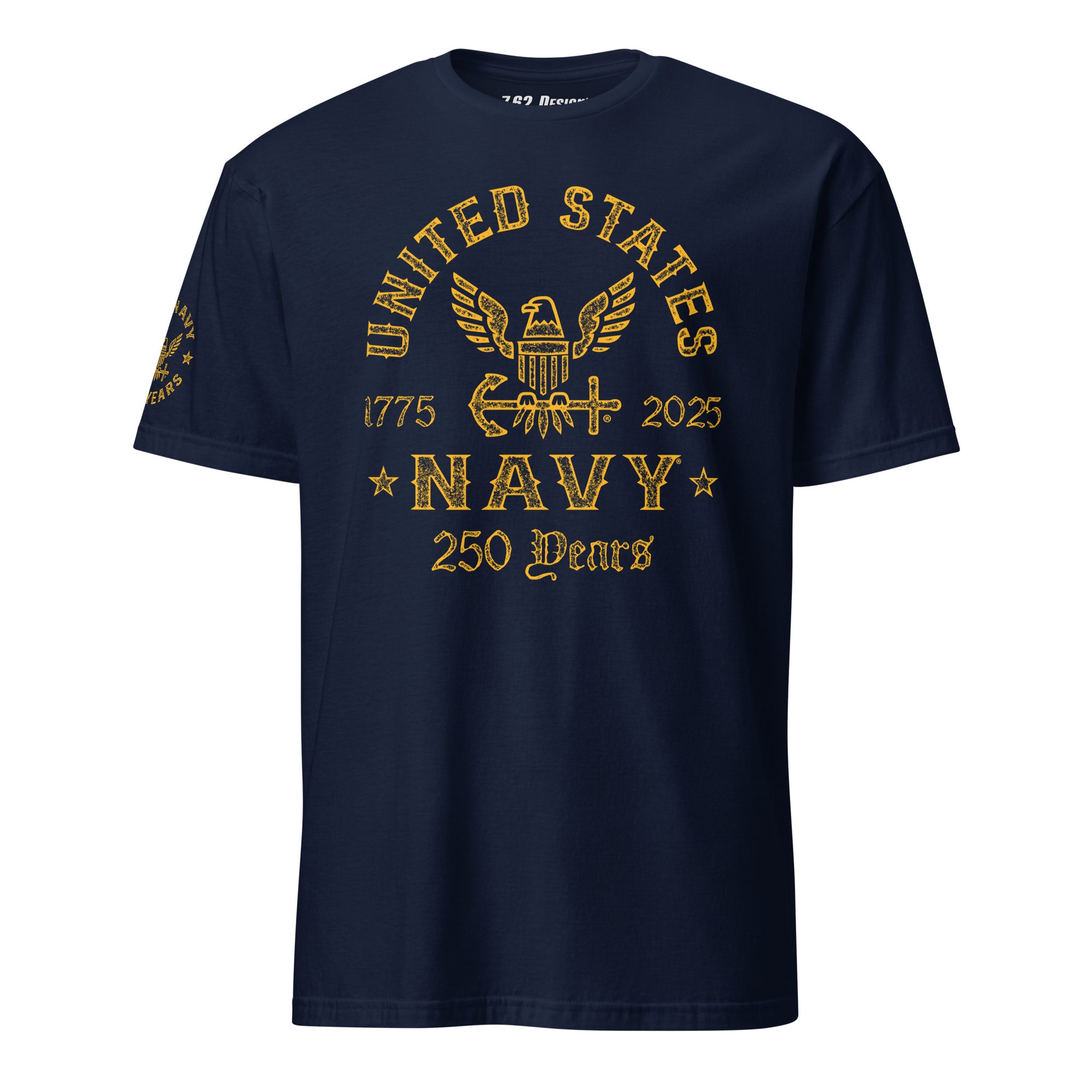 7.62 Design Navy T Shirts