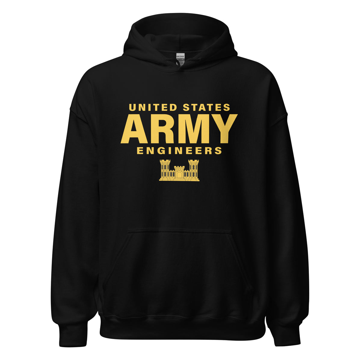 US Army Engineers Unisex Hoodie — 7.62 Design