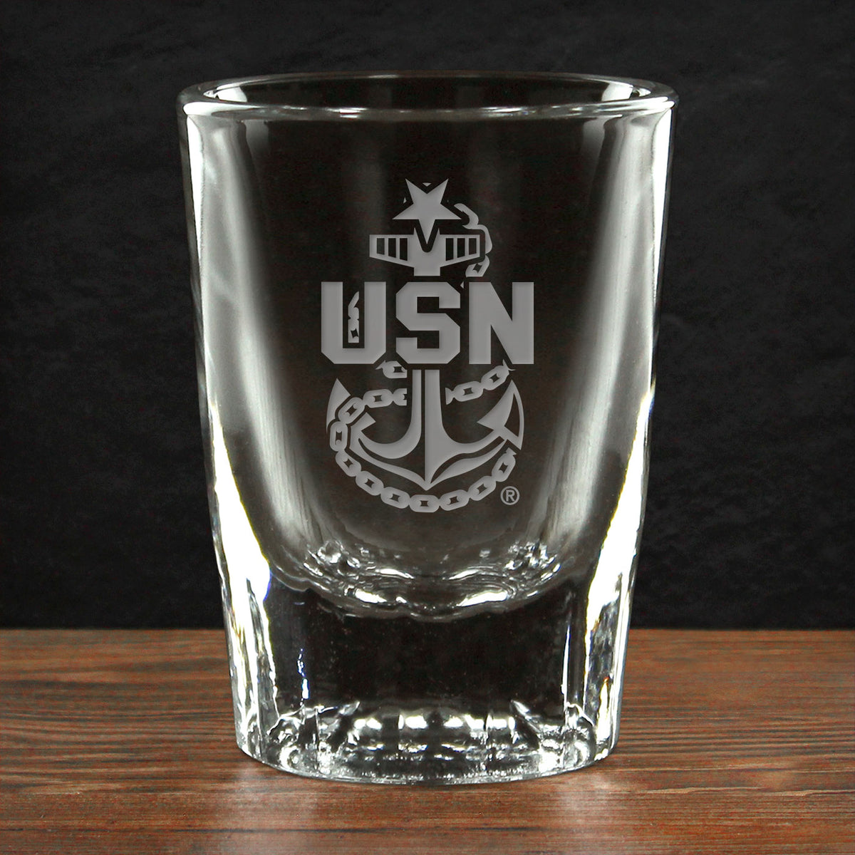 US Navy 'Build Your Glass' 1.5 oz. Shot Glass — 7.62 Design