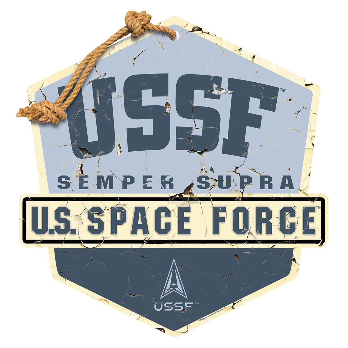 USSF Badge 20 x 20 inch Sign — 7.62 Design
