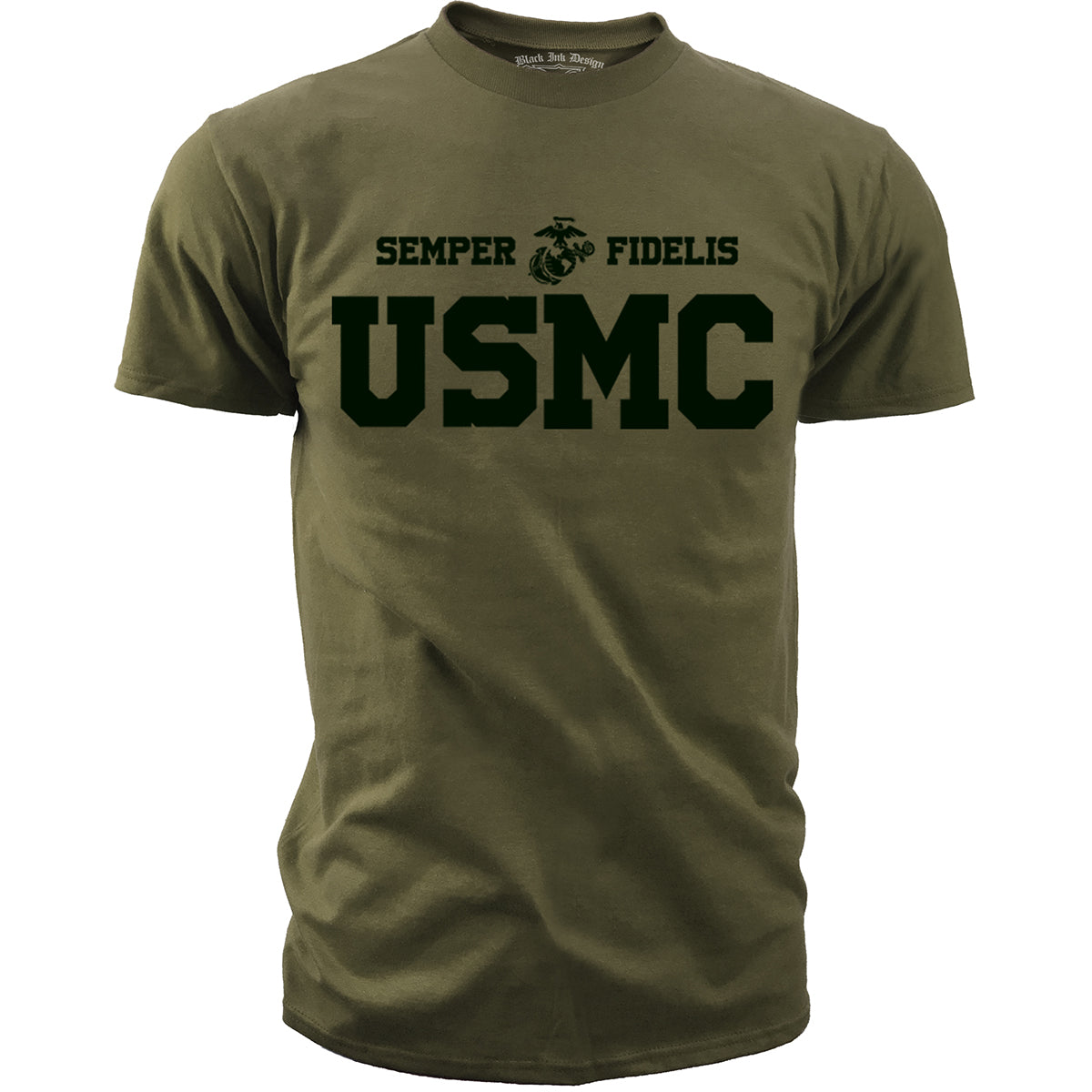USMC T-Shirt - United States Marines Basic P/T Shirt - Men's Marine Co ...